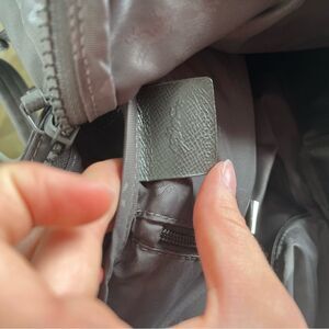 Longchamp | Bags | Longchamp Grey Gray Backpack Nylon Casual Summer M ...